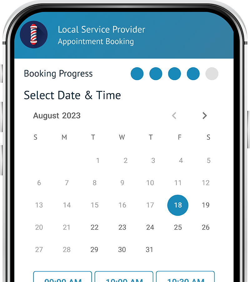 Online Booking - Chilled Butter